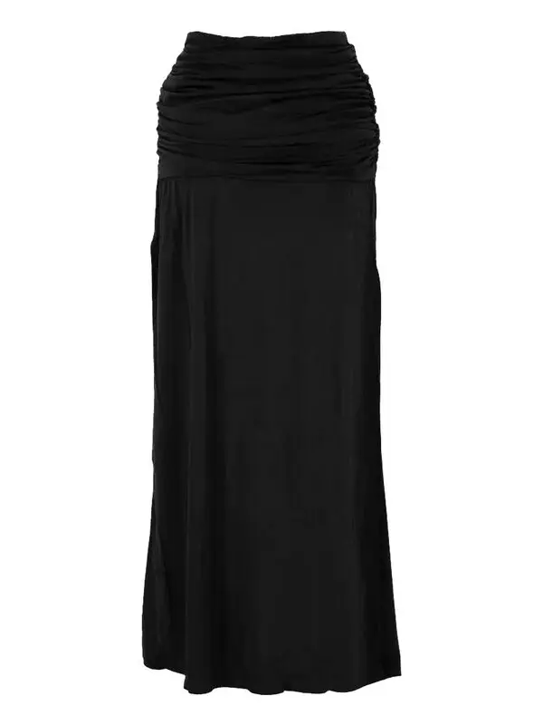 Federica Tosi Ruched Waist Skirt - Black