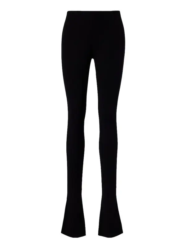 Gucci Crêpe Jersey Slim Pants - Black