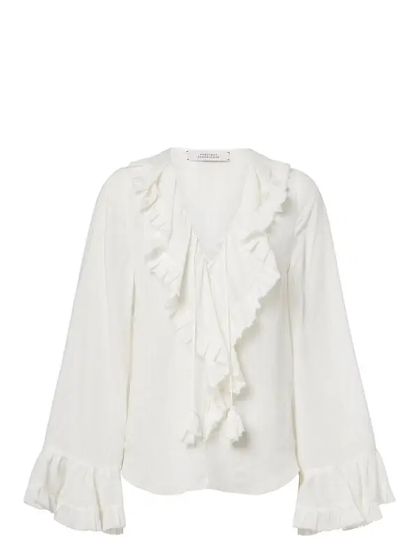 Dorothee Schumacher Striped Blouse - White