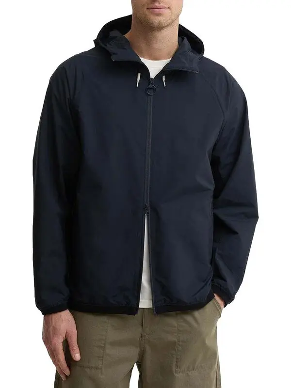 Barbour Stoneport Showerproof Hooded Jacket - Dark Navy
