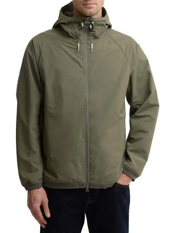 Barbour Stoneport Showerproof Hooded Jacket - Dusty Olive