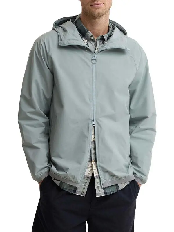Barbour Stoneport Showerproof Hooded Jacket - Dusty Slate