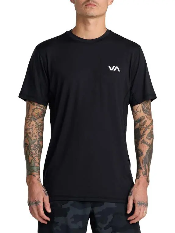 Rvca Vent Graphic T-shirt - Black