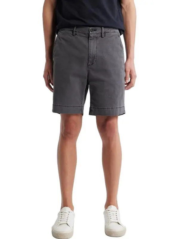 Ag Archie Stretch Twill Trouser Shorts - Sulfur Antique Black