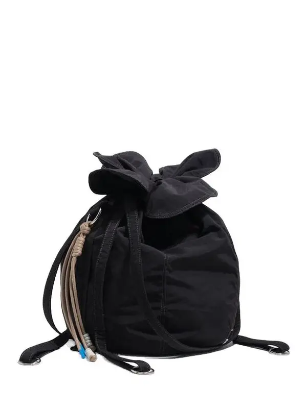 Bimba Y Lola Woven Large Petalo Bag - Black