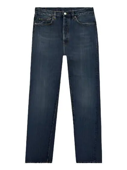 FORTELA 911 Superjohn Japan Selvedge High Waist Denim Pants - Stone Wash