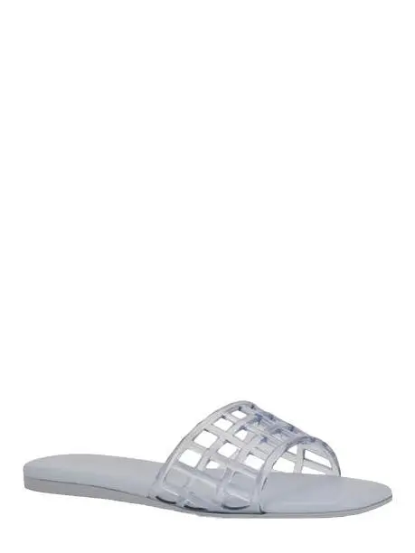 Calvin Klein Yelena Jelly Slide Sandal - Light Blue