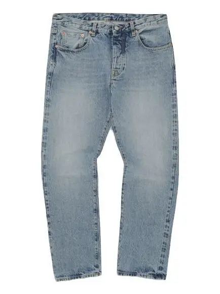 FORTELA 965 John Japan Selvedge Regular Fit Denim Pants - Light Bleach Wash