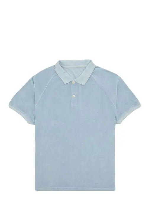 FORTELA Brody Terry Polo - Light Blue