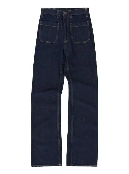 FORTELA Jane Bootcut Denim Trousers - Indigo Rinse