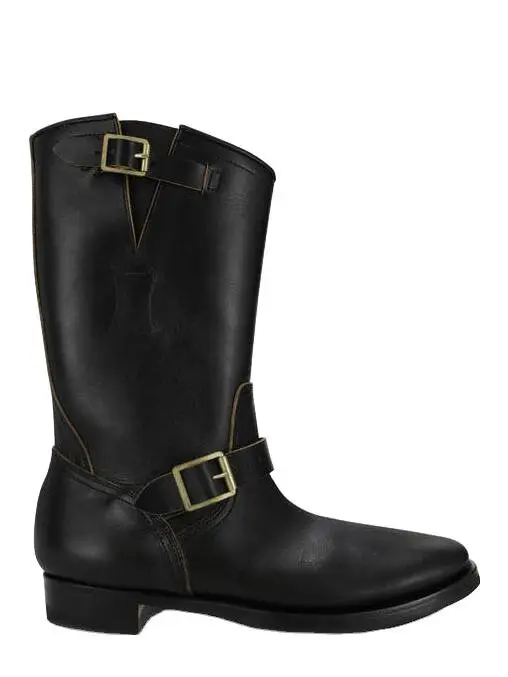FORTELA Brass Tokyo Engineer Boots - Black