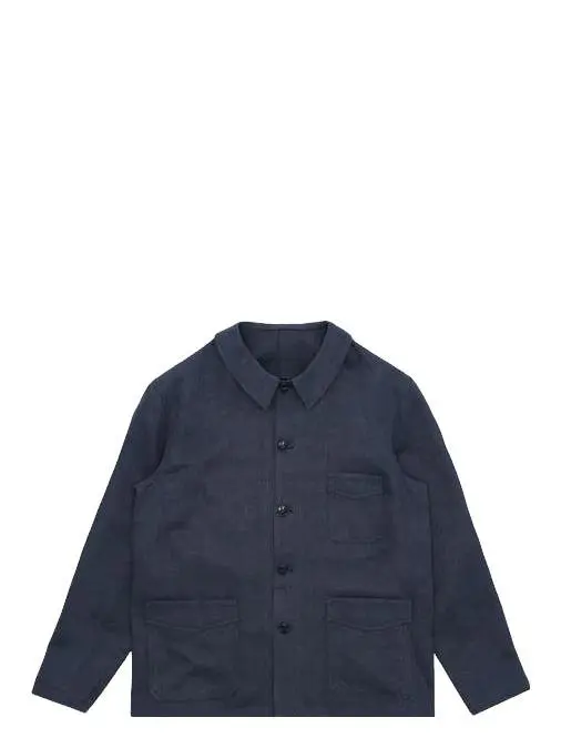 FORTELA Boulevard Linen Jacket - Blue