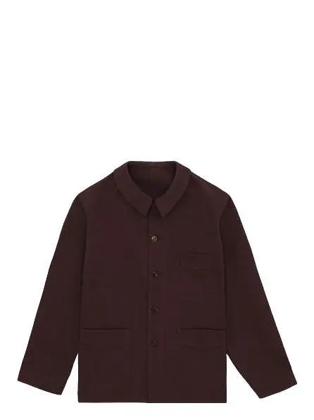 FORTELA Boulevard Cotton Jacket - Burgundy