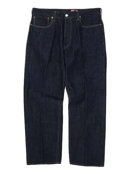 FORTELA Leo Japanese Selvedge Denim Five-pocket Pants - Blue
