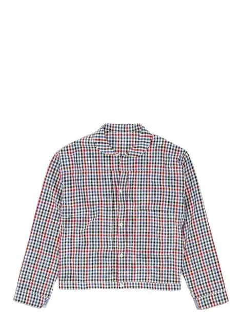 FORTELA Peter Vichy Check Cotton Overshirt - Multicolor