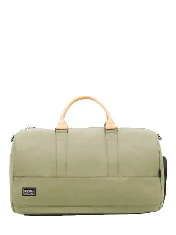 PKG Cottage Life Bishop 42l Recycled Duffel Bag - Green/light Tan