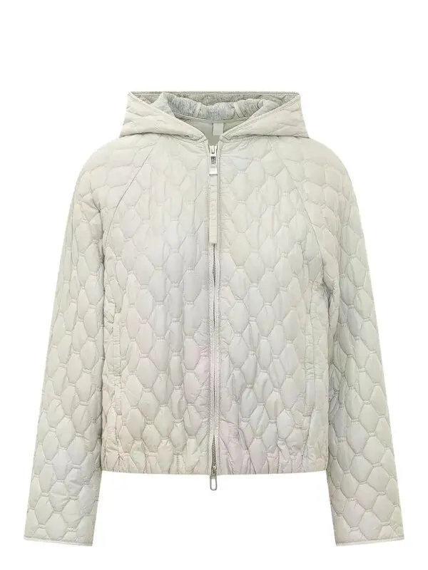 DUNO Quilted Hooded Jacket - Neutrals