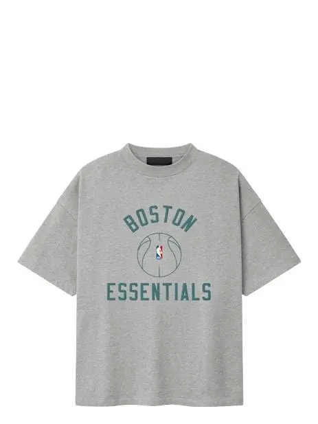 Fear Of God Graphic T-shirt - Concrete Heather