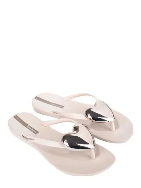 Ipanema Maxi Fashion Iv Flip Flop - Beige/gold