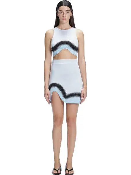 MOEVA Cecilia Cover-up Top Resortwear - White