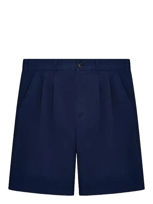 EASTSIDE GOLF Classic Pleated Shorts - Navy