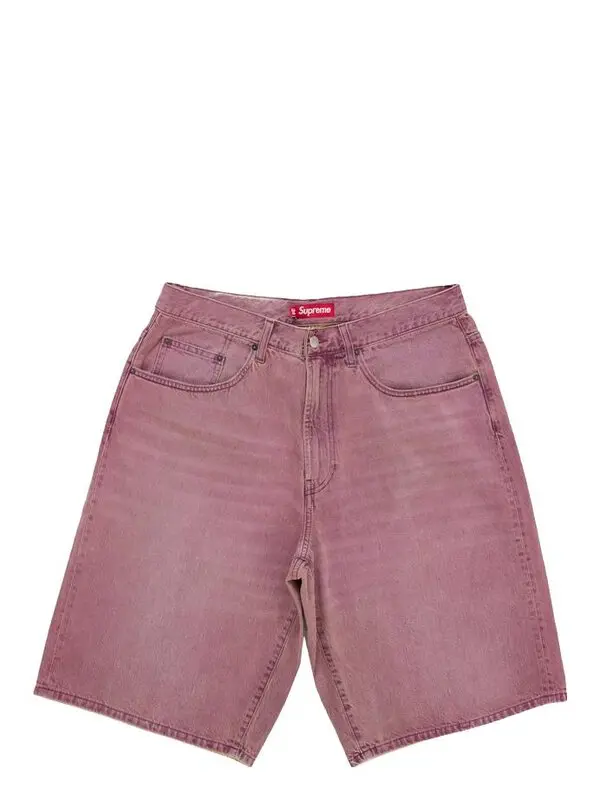 Supreme Baggy Denim Short - Overdyed Purple