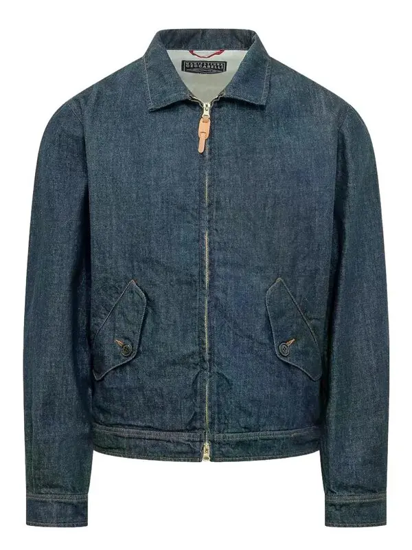 CECCARELLI Zip-up Denim Jacket - Blue