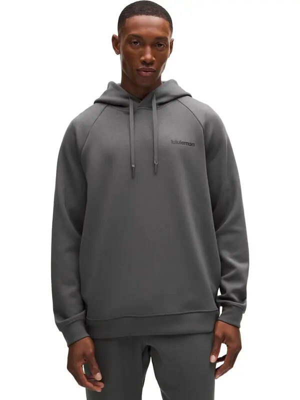 Lululemon Smooth Spacer Classic-fit Pullover Hoodie - Onyx Grey
