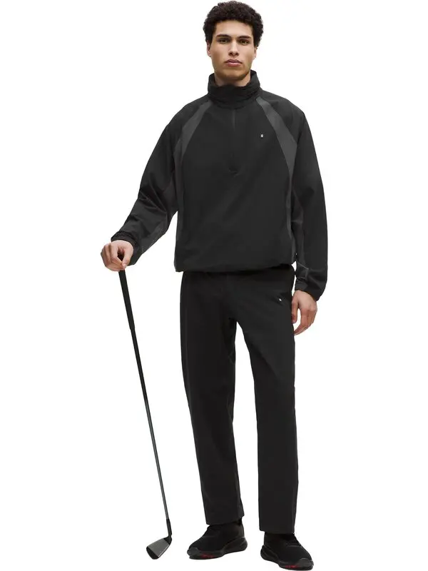 Lululemon Water-repellent Relaxed-fit Golf Pants - Black/black