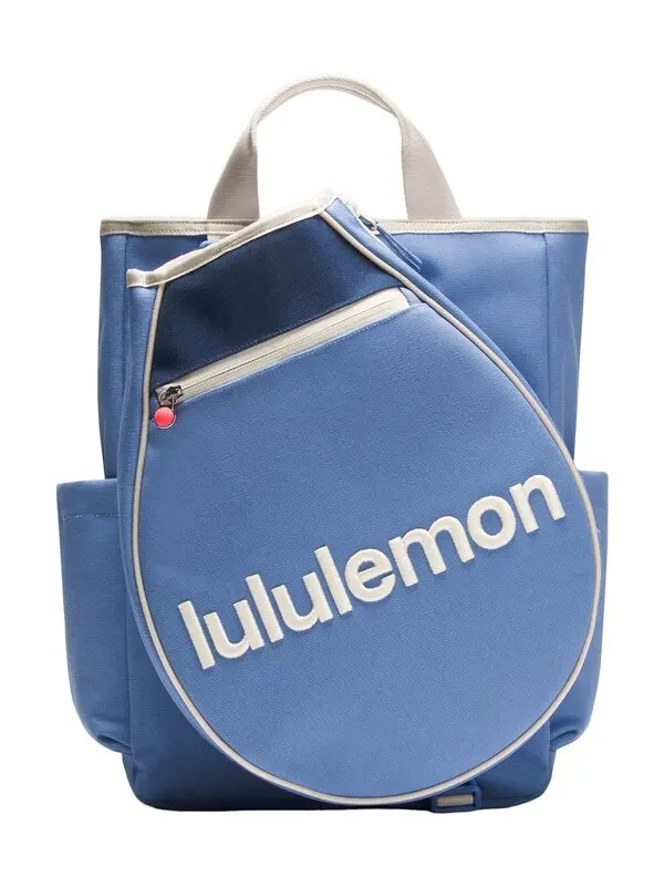 Lululemon Convertible Racket Bag 19l - Prep Blue/club Blue/light Ivory