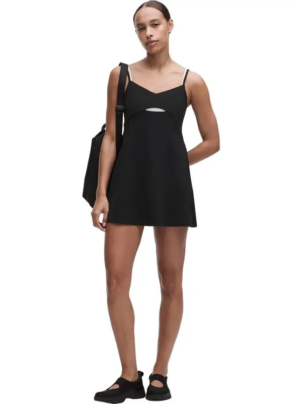 Lululemon Align™ Layered Dress - Black/light Ivory