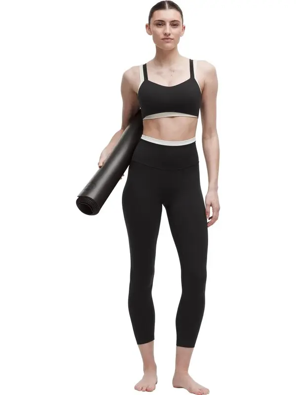 Lululemon Align™ Super-high-rise Pant 25 - Black/light Ivory