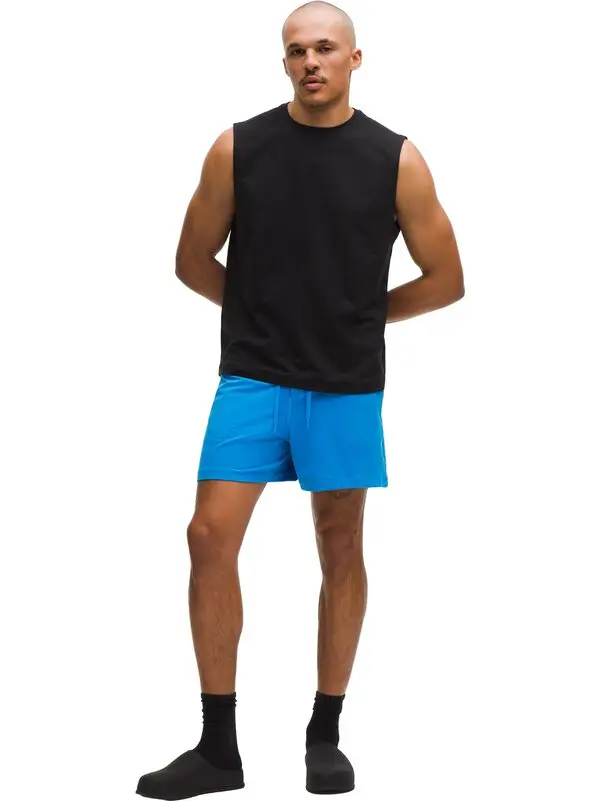 Lululemon Mesh Soft Jersey Short 5 - Tropical Sky