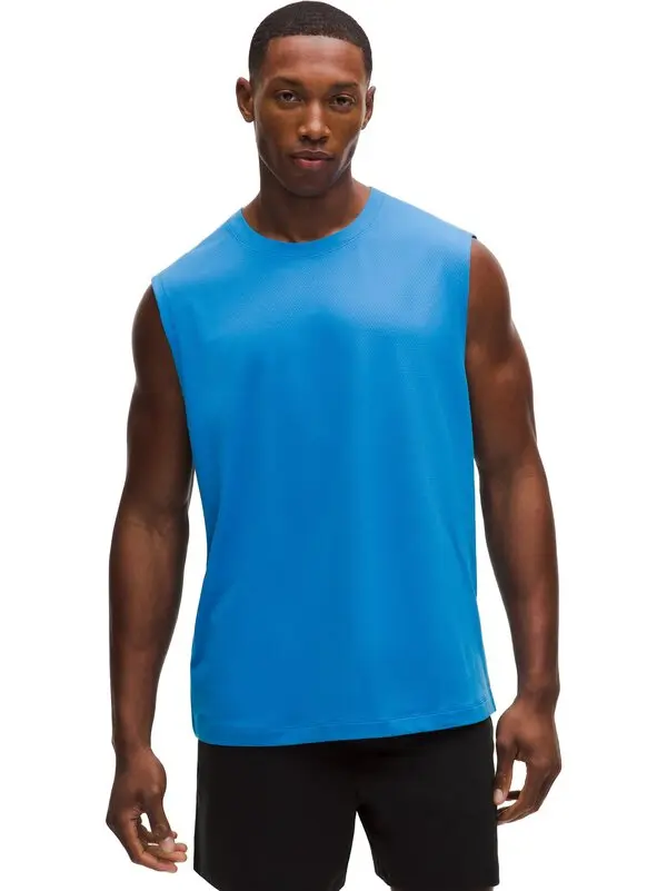 Lululemon Mesh Soft Jersey Sleeveless Tank Top - Tropical Sky