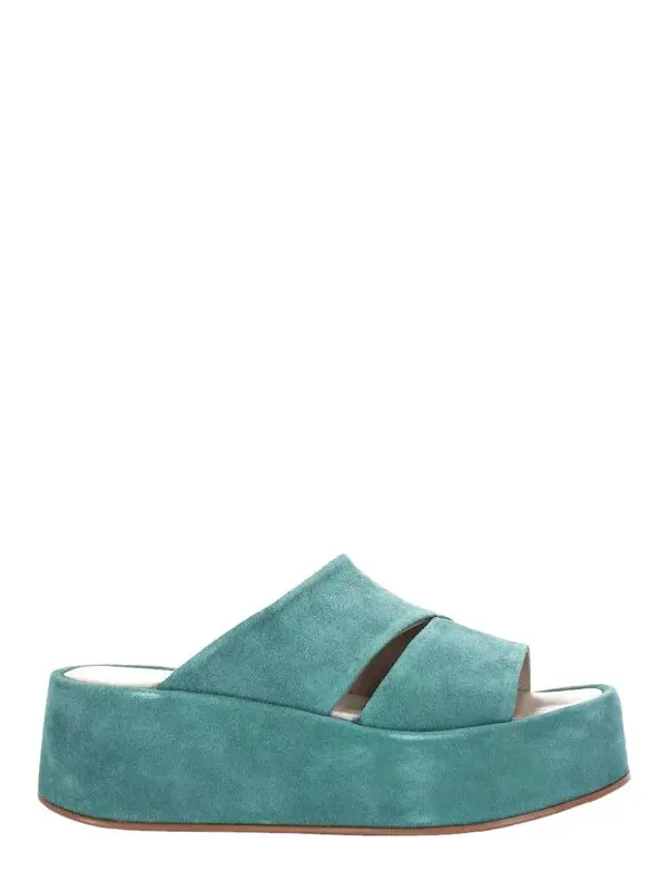 PATRIZIA BONFANTI Platform Sandals - Blue