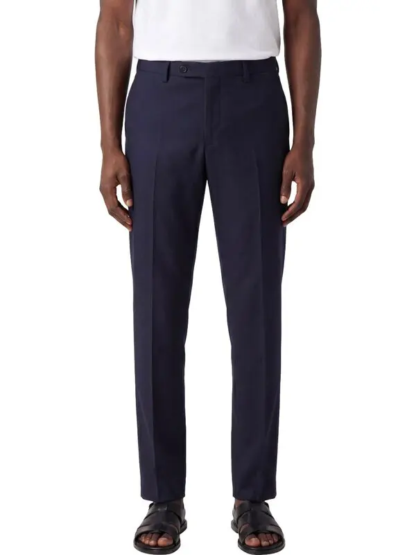 Incotex Slim Fit Tailored Trousers In Pure Virgin Wool - Grey 2