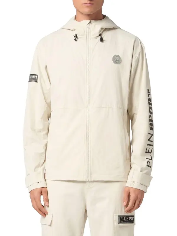 PLEIN SPORT Hooded Jacket - Grey