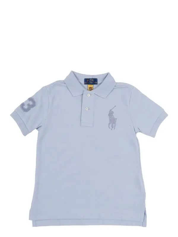 Polo Ralph Lauren Short Sleeve Knit Top - Blue