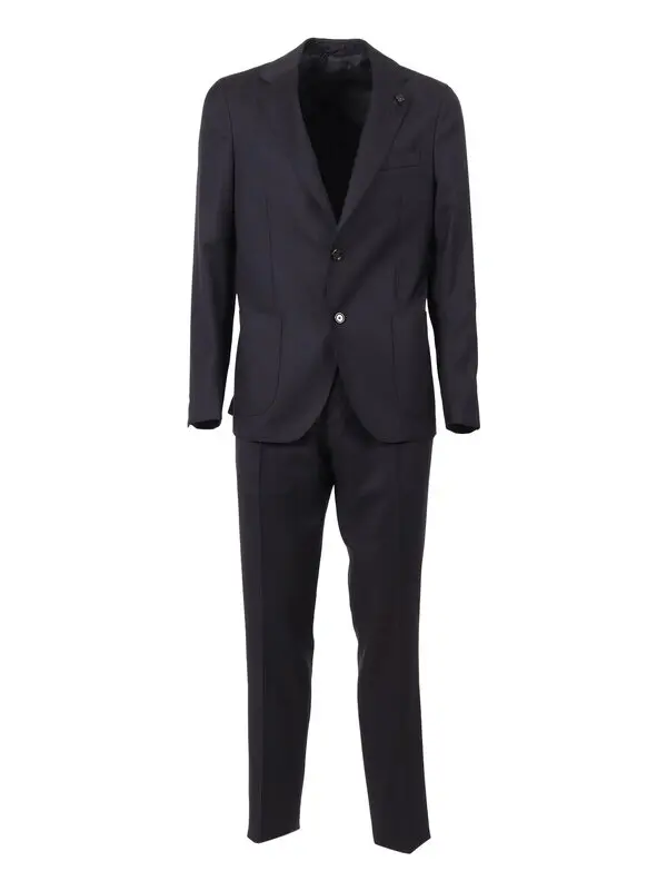 LARDINI Abito Uomo Iconic Drop 7 Reg - Blu