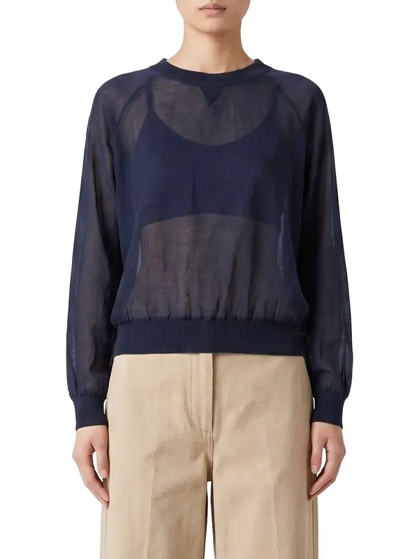 Aspesi Long Sleeve Top - Blue