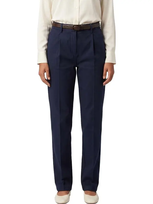 Aspesi Cotton Slim Fit Trousers - Blue