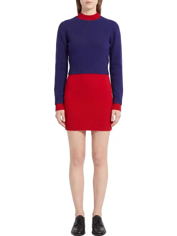 JIL SANDER Knit Dress - Blue