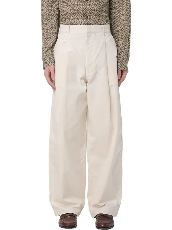 Drole De Monsieur Wide Leg Trousers - White