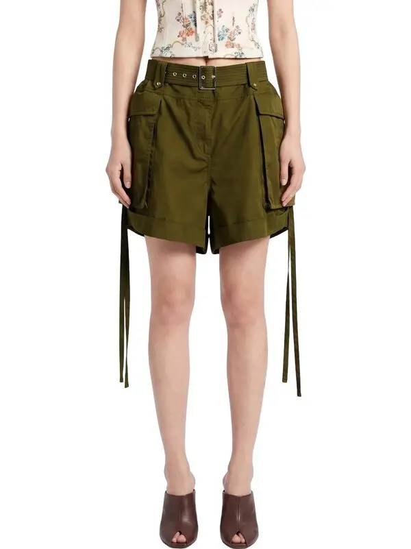 Alexander McQueen Cargo Shorts - Green