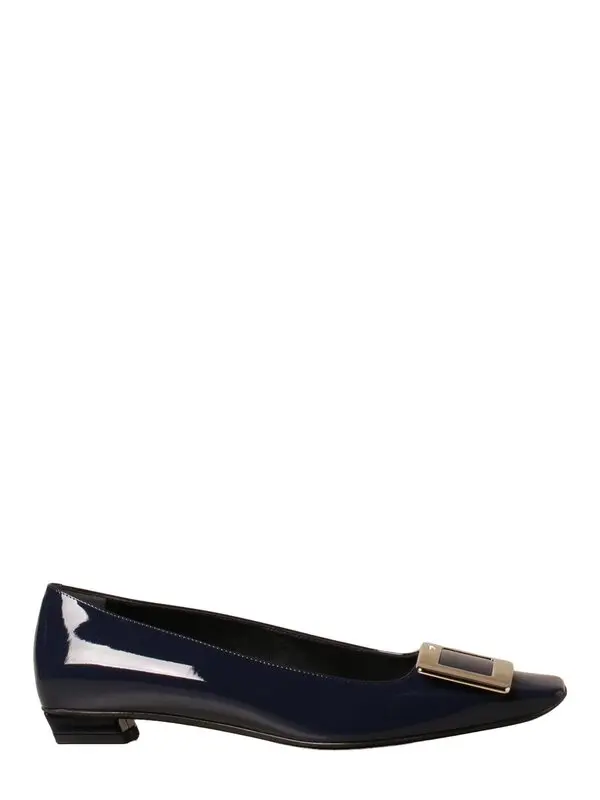 ROGER VIVIER Belle Vivier Patent Leather Pumps - Blue
