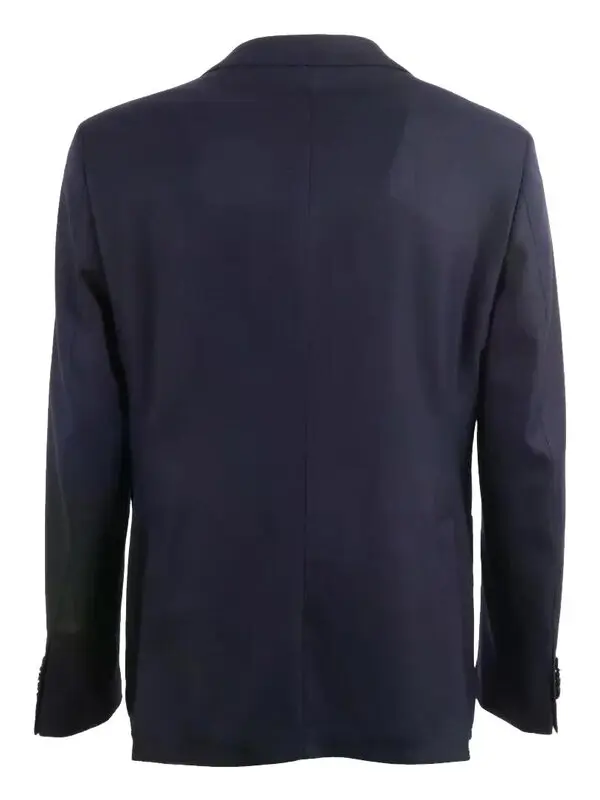 L.B.M. 1911 Lapel-pin Single-breasted Blazer - Blue