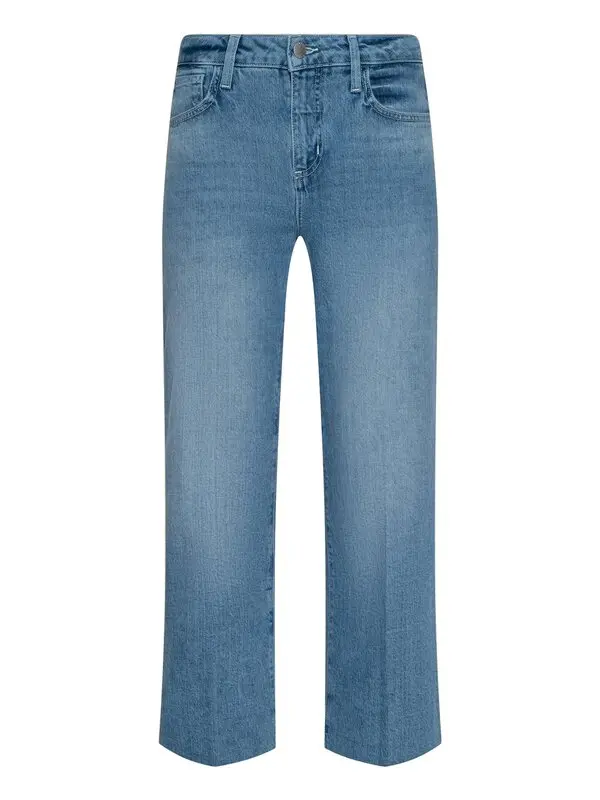 L'Agence Wanda Cropped Wide-leg Jean - Granova