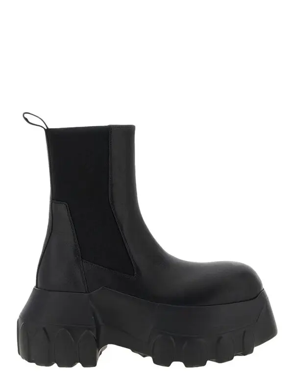 Rick Owens Mega Tractor Chelsea Boot - Black