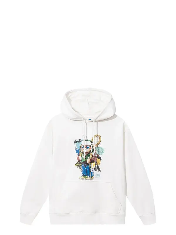 MARKET Ultralight Bear Hoodie - White