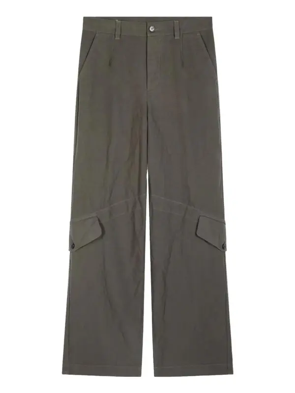 Dries Van Noten Cargo Belt-loop Pants - Black